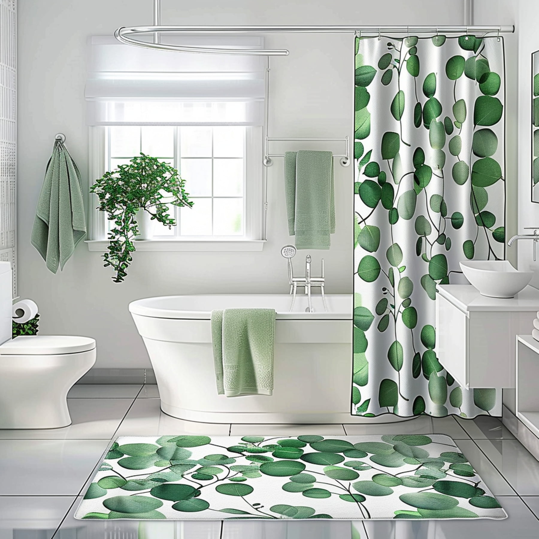 Transform Your Bathroom Oasis with our Refreshing Eucalyptus Shower ...