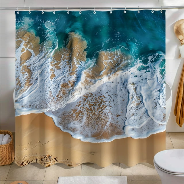 Transform Your Bathroom into a Coastal Paradise with this Stunning ...