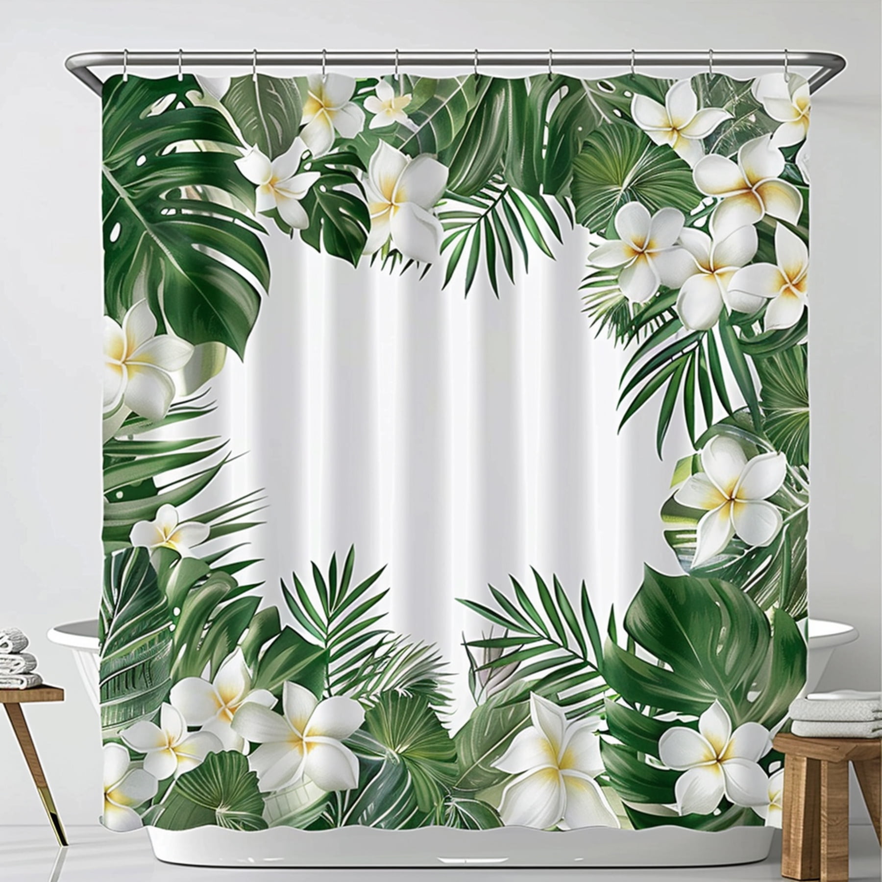 Transform Your Bathroom Into A Lush Oasis With Our Tropical Rainforest
