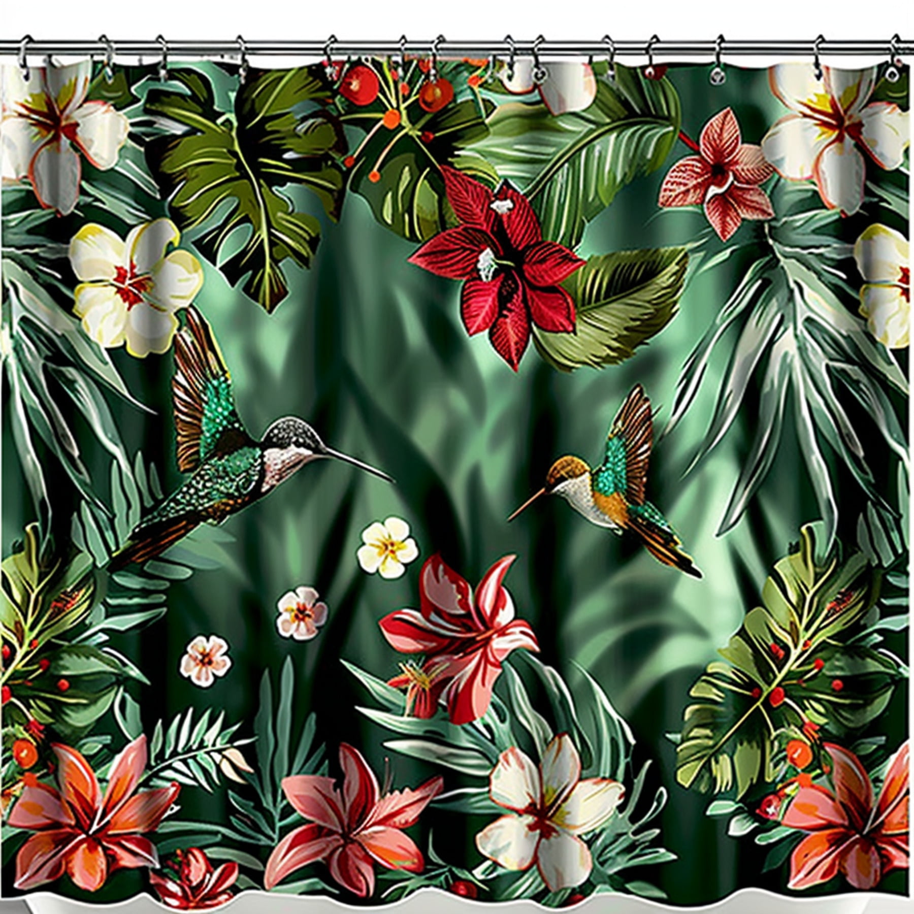 Transform Your Bathroom Into A Lush Oasis With Our Tropical Rainforest