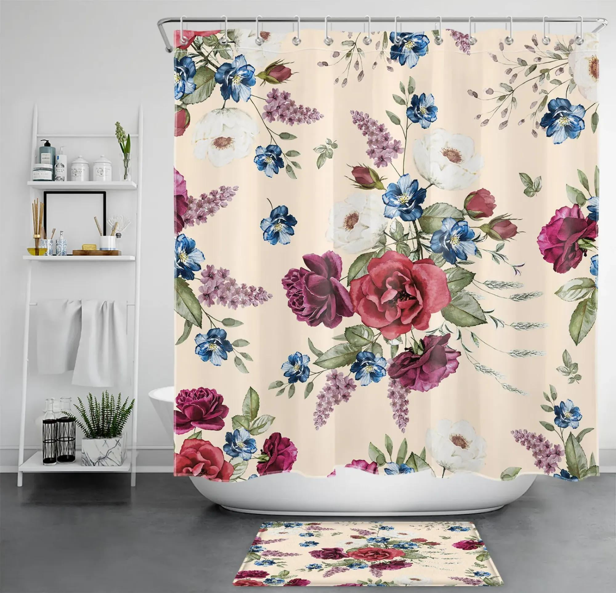 Transform Your Bathroom into a Lush Oasis with our Vibrant Botanical ...