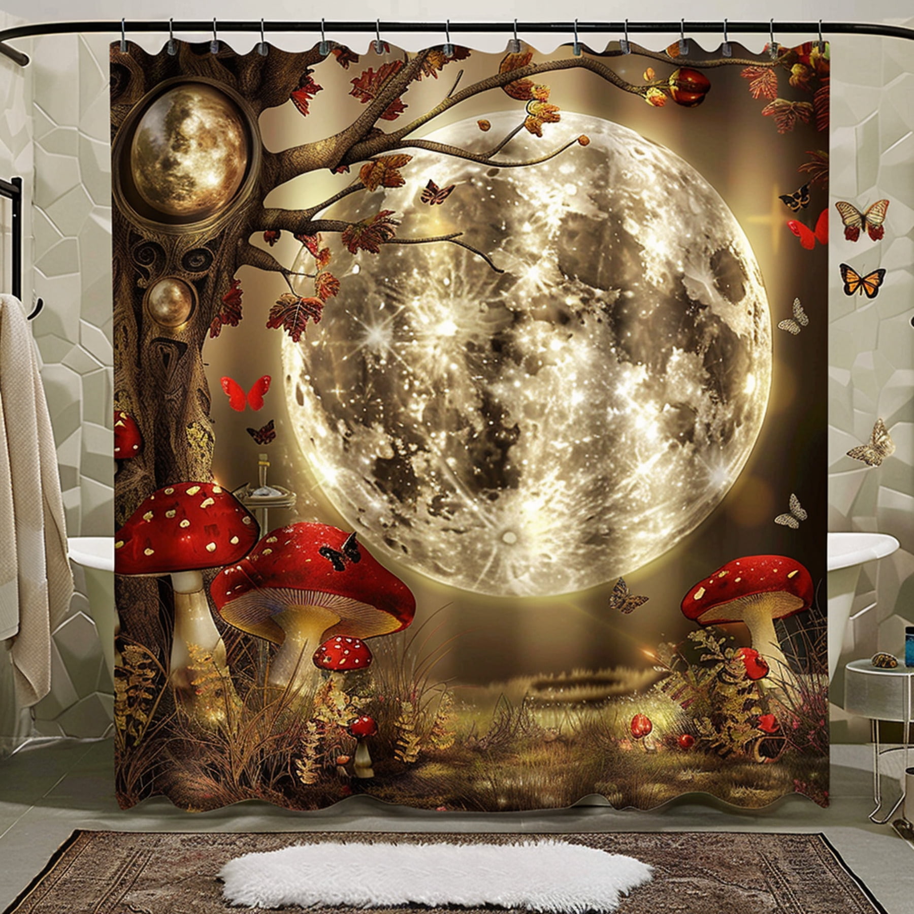 Transform Your Bathroom into a Magical Forest with this Highly Detailed ...