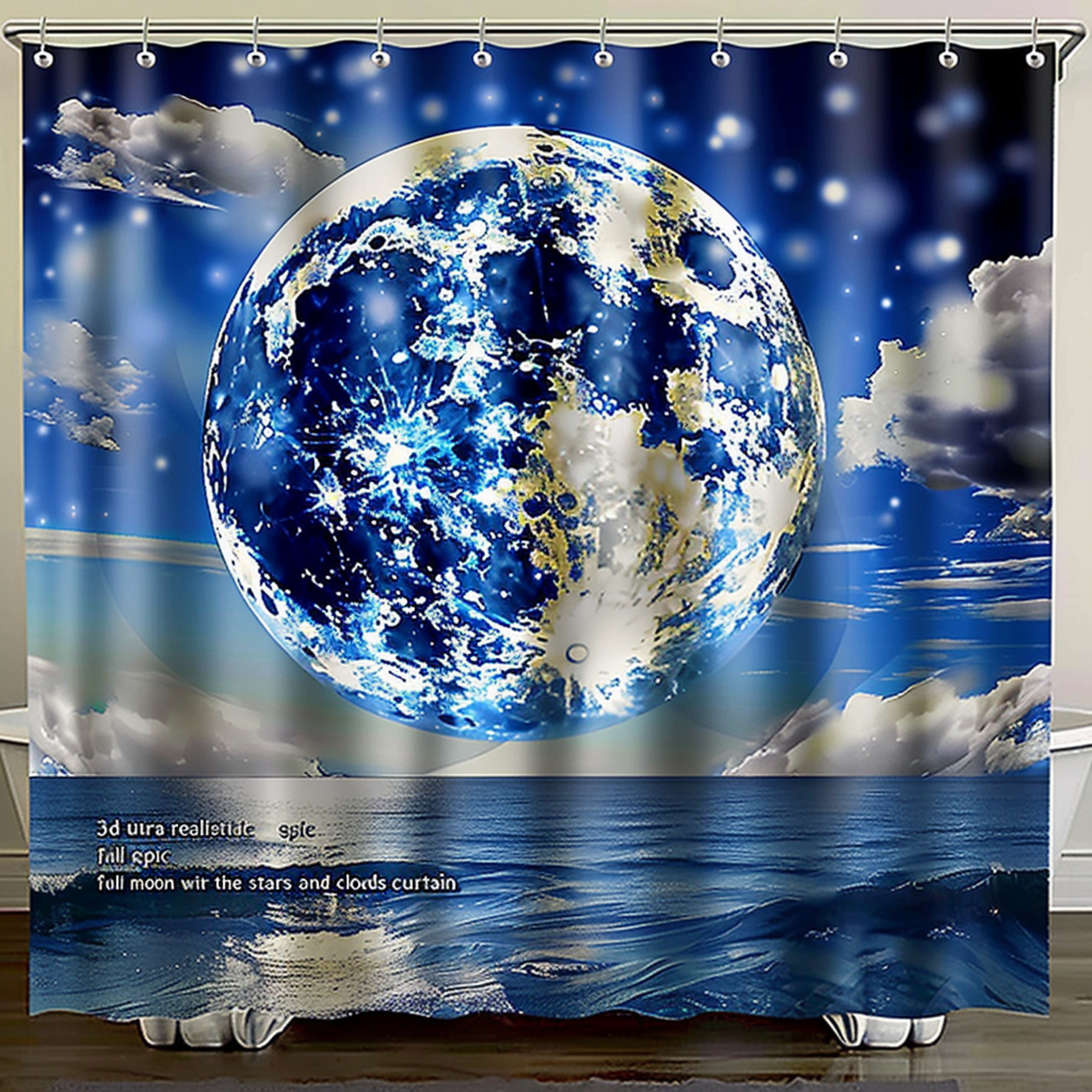 Transform Your Bathroom Into A Oasis With Our Ultra Realistic Full Moon