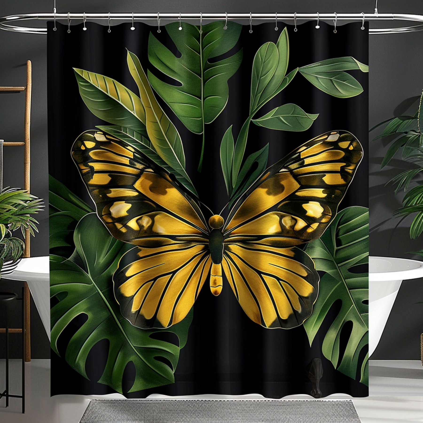 Transform Your Bathroom into a Oasis with our Hyperrealistic Watercolor ...