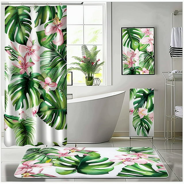Transform Your Bathroom Into A Oasis With Our Tropical Rainforest