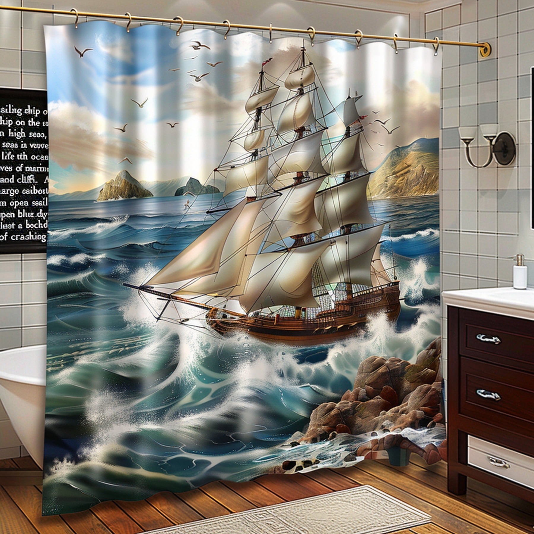 Transform Your Bathroom into a Seafaring Adventure with Our ...