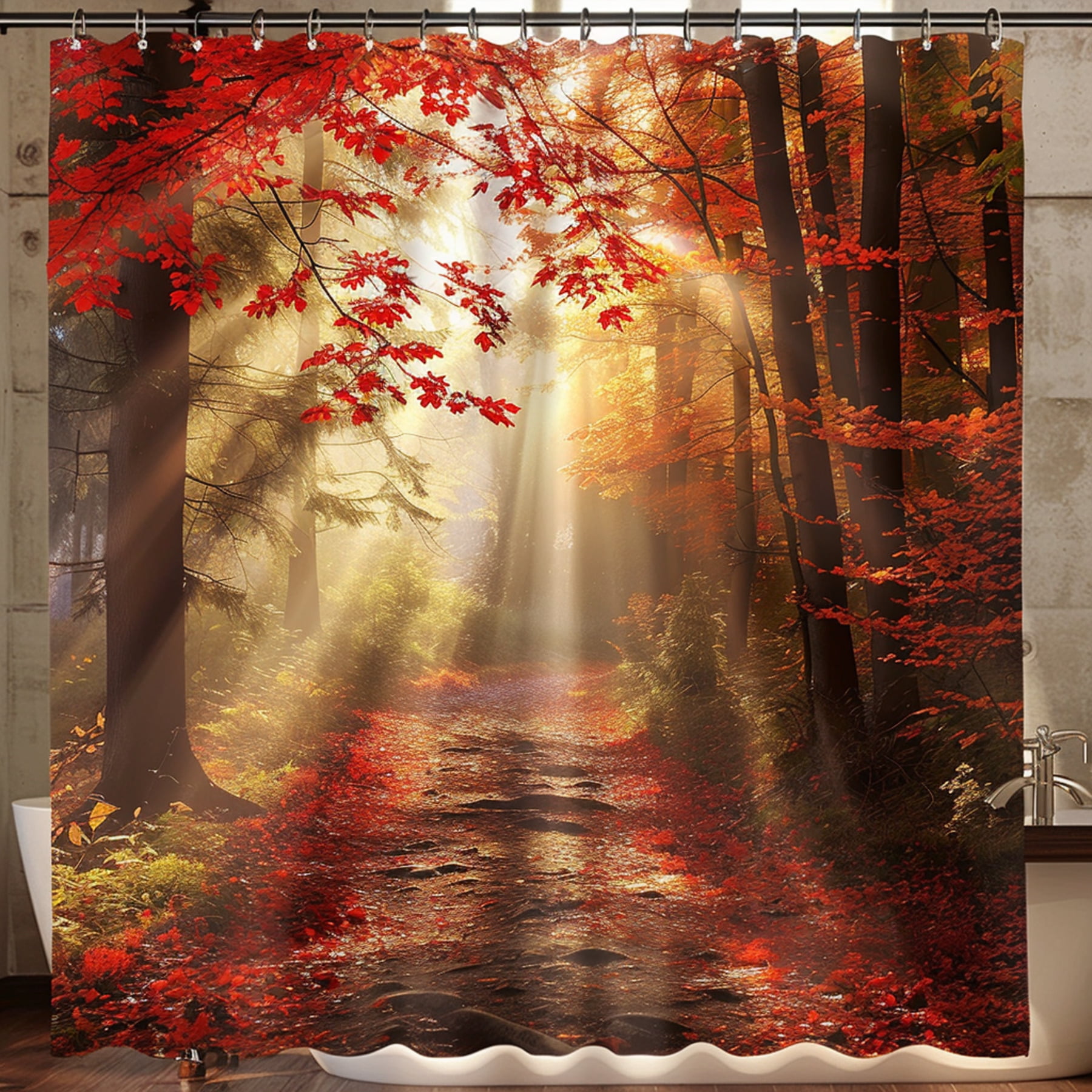Transform Your Bathroom into a Serene Autumn Oasis with Our Enchanting ...