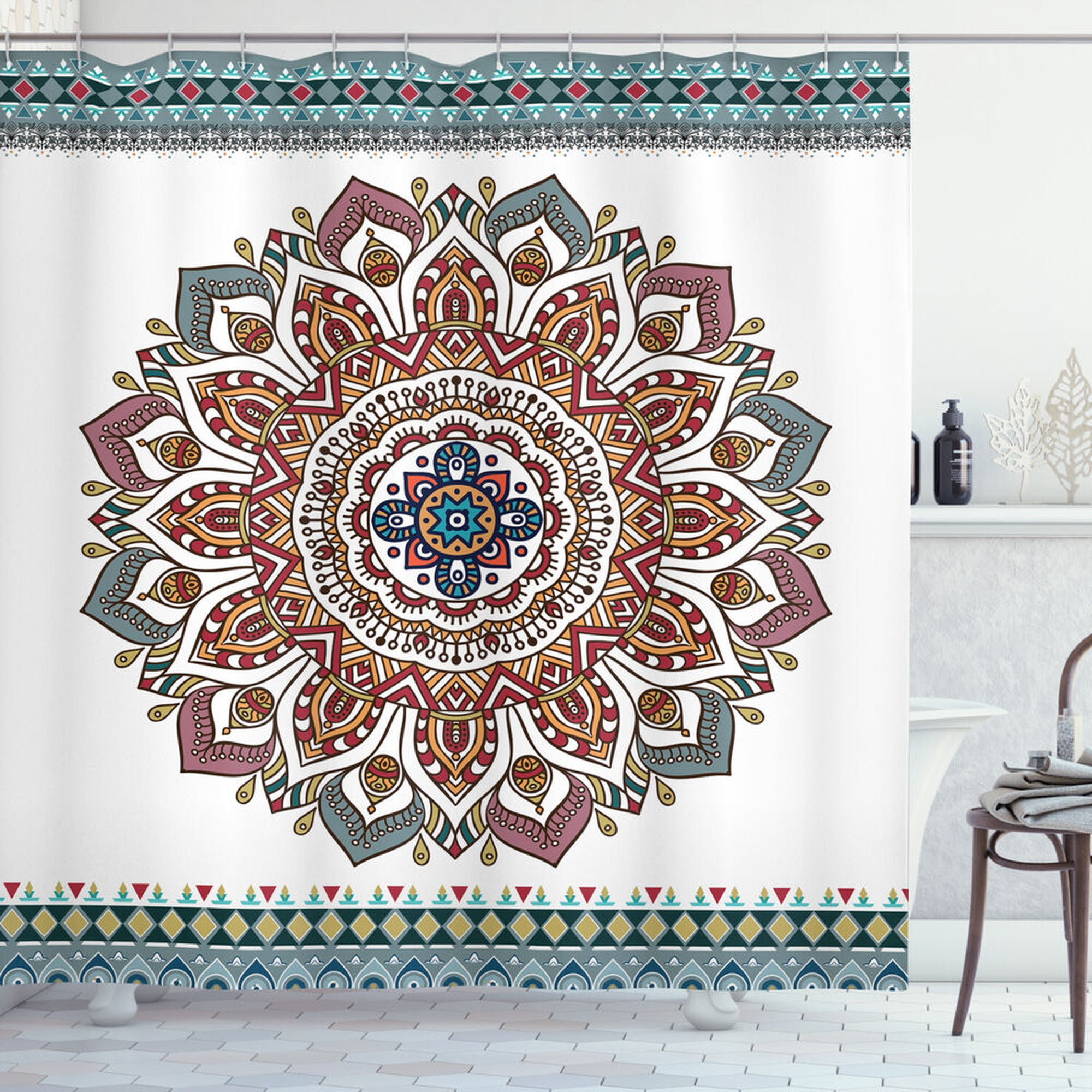 Transform Your Bathroom Into A Serene Oasis With A Mandala Inspired