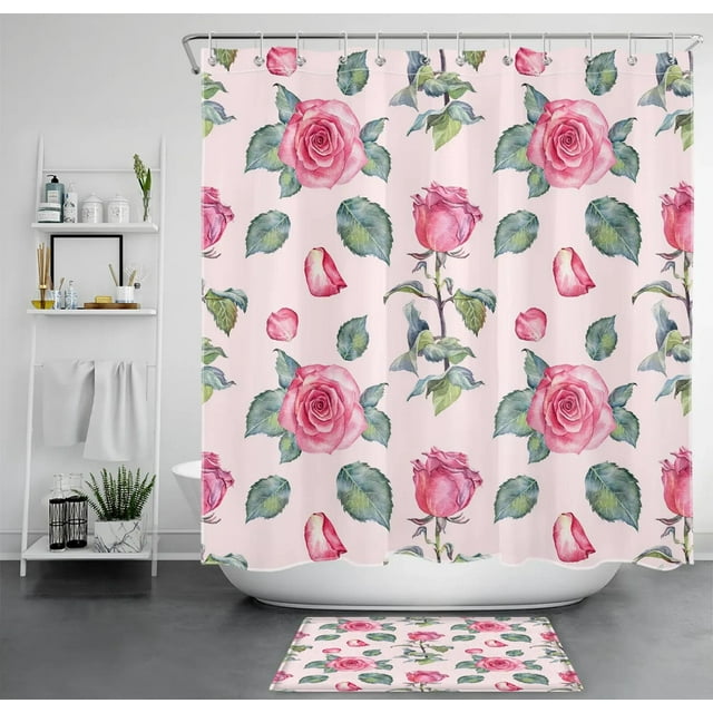Transform Your Bathroom Into A Serene Oasis With Our Elegant Rose