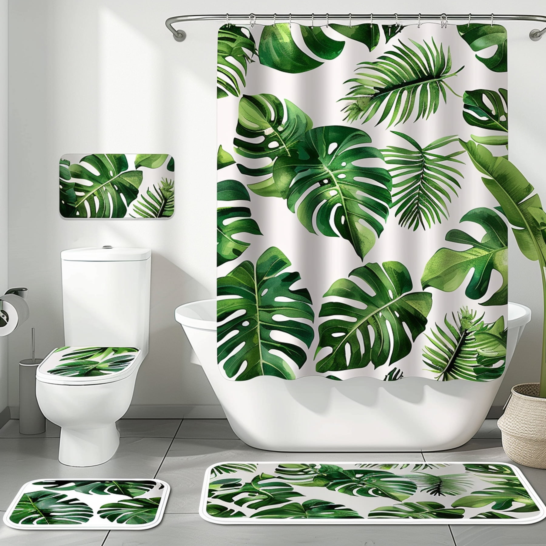 Transform Your Bathroom into a Tropical Oasis with our Exotic ...