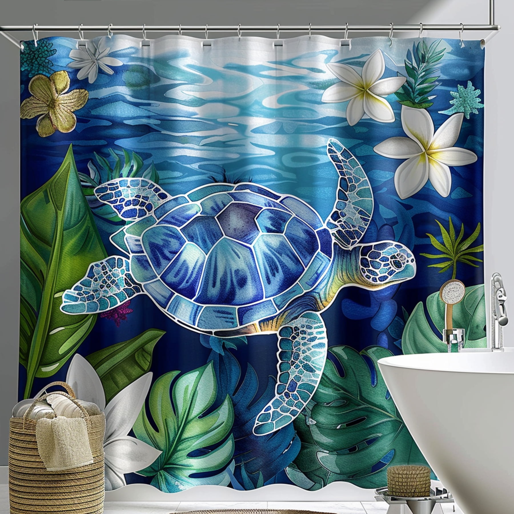 Transform Your Bathroom into a Tropical Paradise with our Exquisite ...