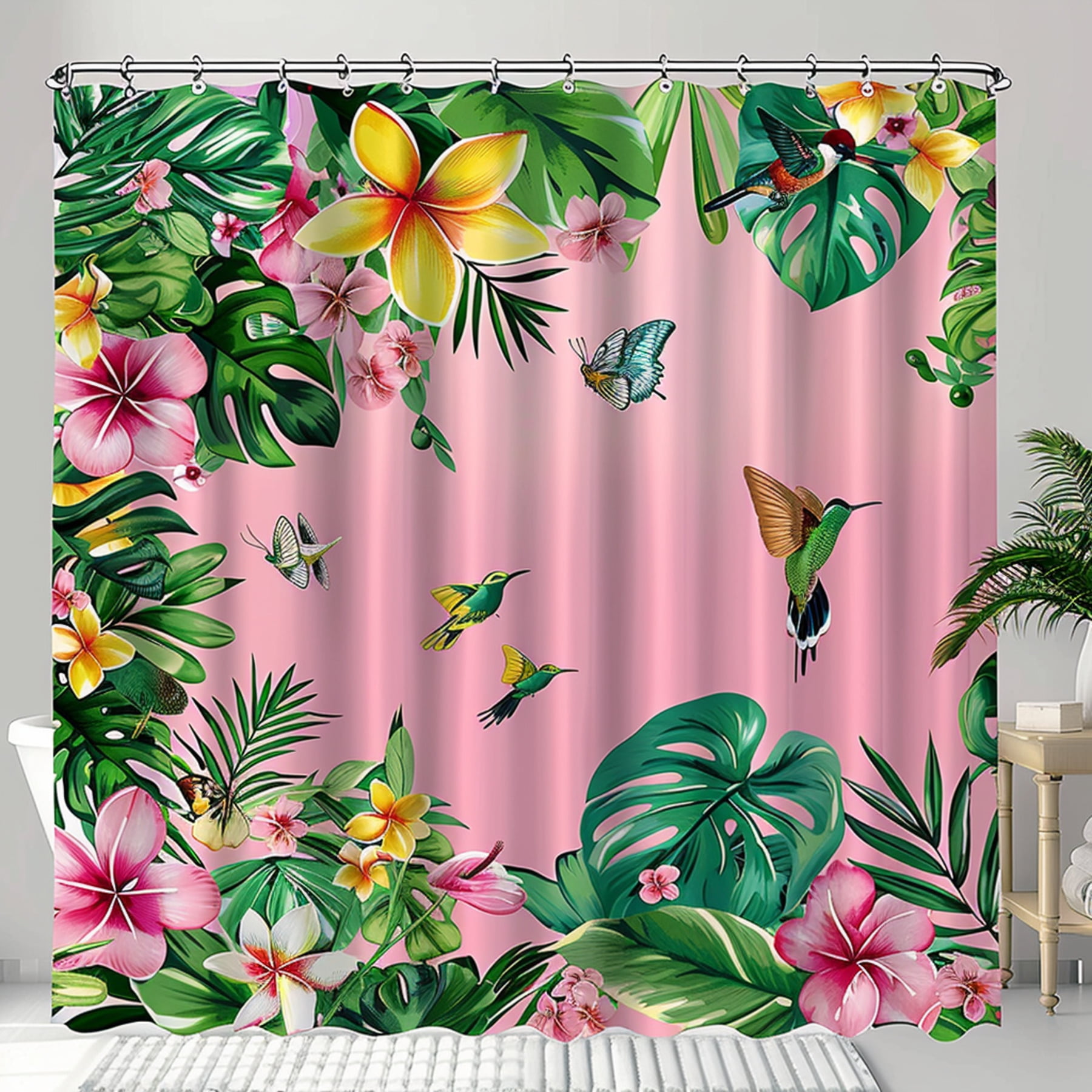 Transform Your Bathroom Into A Tropical Paradise With Our Vibrant
