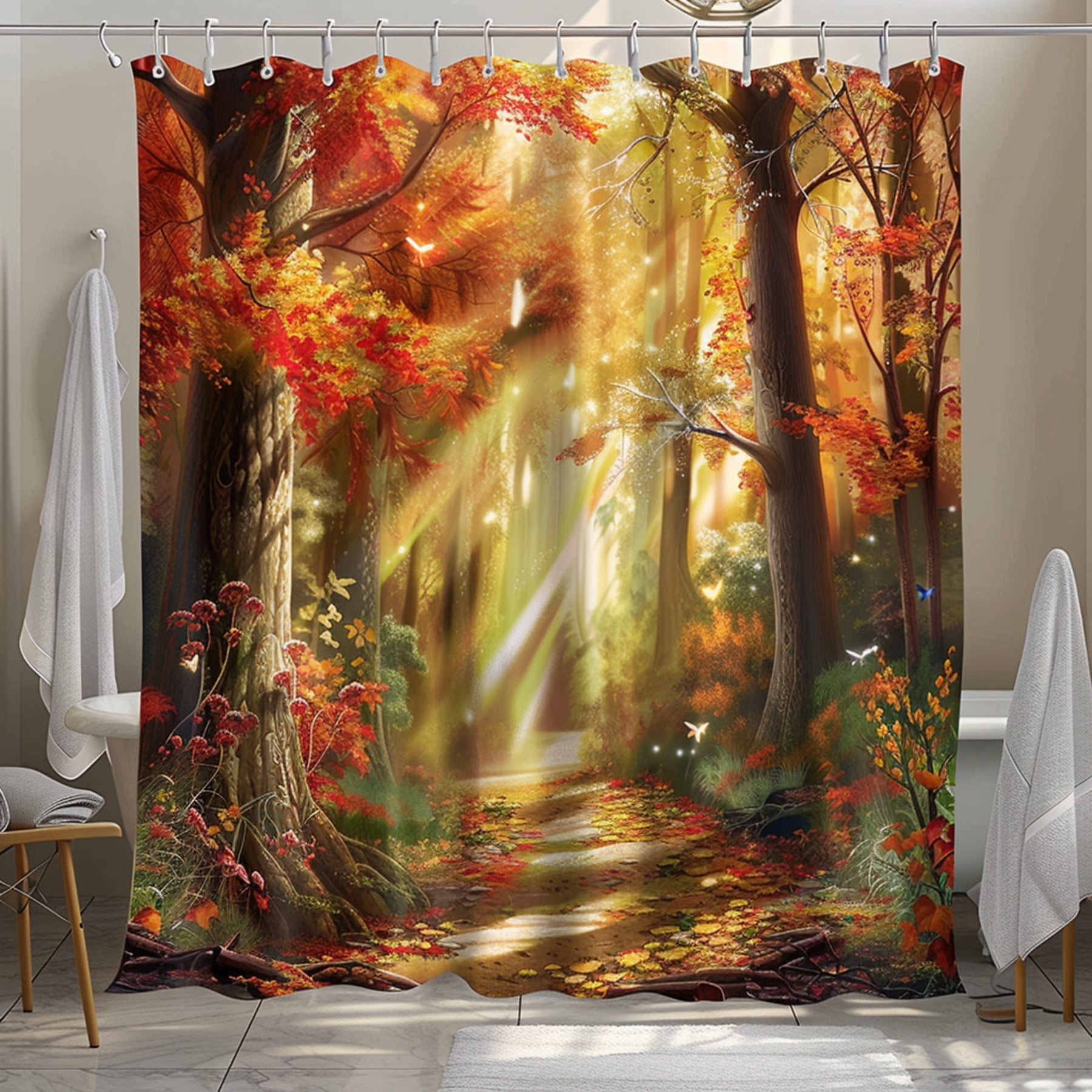 Transform Your Bathroom into an Enchanted Forest Oasis with Unique and ...