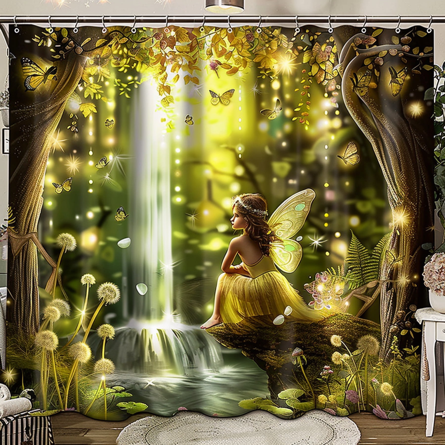 Transform Your Bathroom into an Enchanted Forest with this Stunning ...