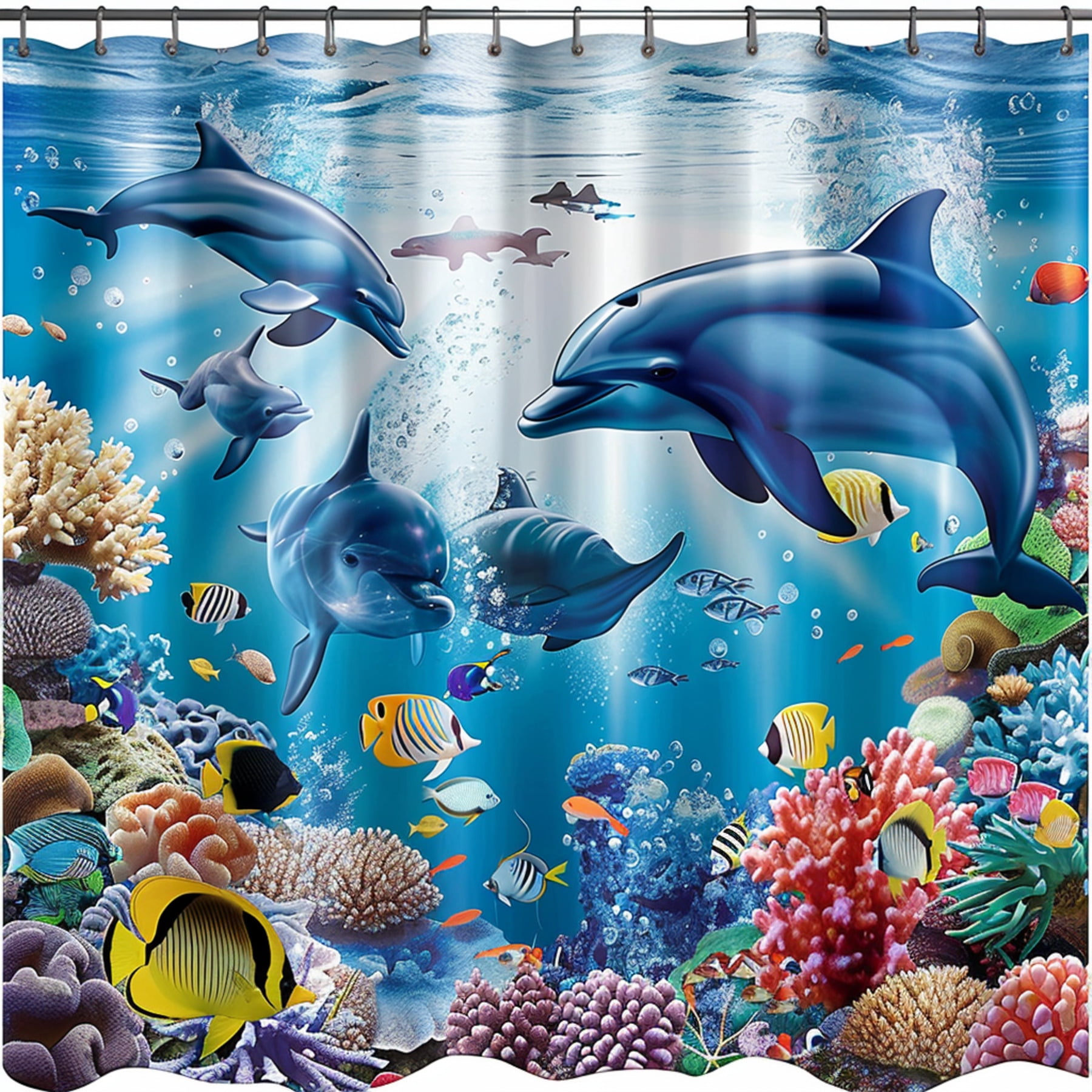 Transform Your Bathroom into an Underwater Paradise with our Dolphin ...