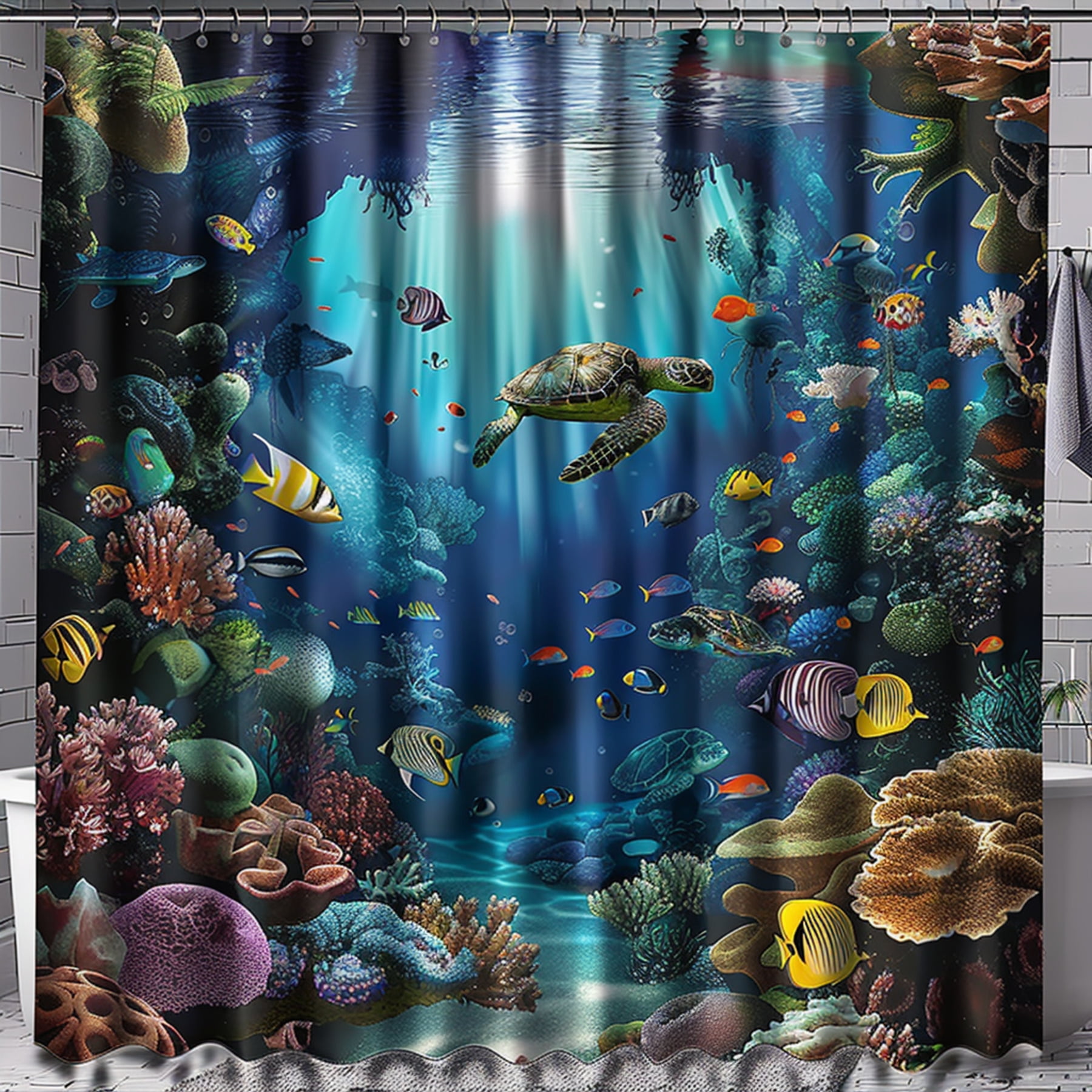 Transform Your Bathroom Into An Underwater Paradise With Our