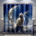 Transform Your Bathroom With Whimsical Cat And Moon Shower Curtain Add