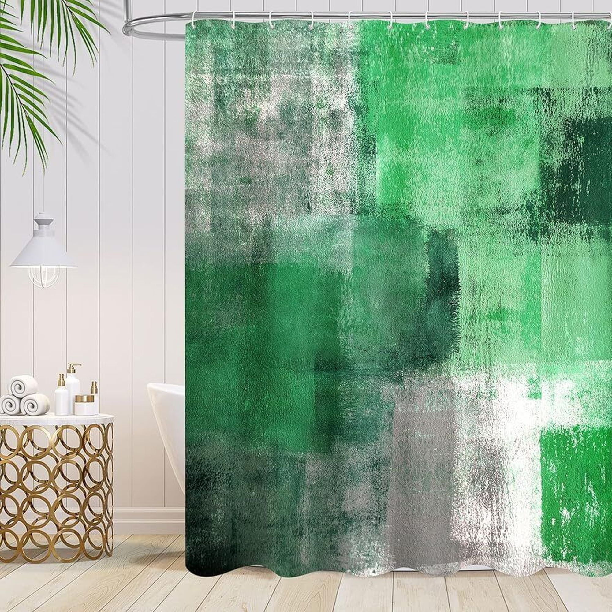 Transform Your Bathroom with the Stunning GusseaK Emerald Green Ombre ...