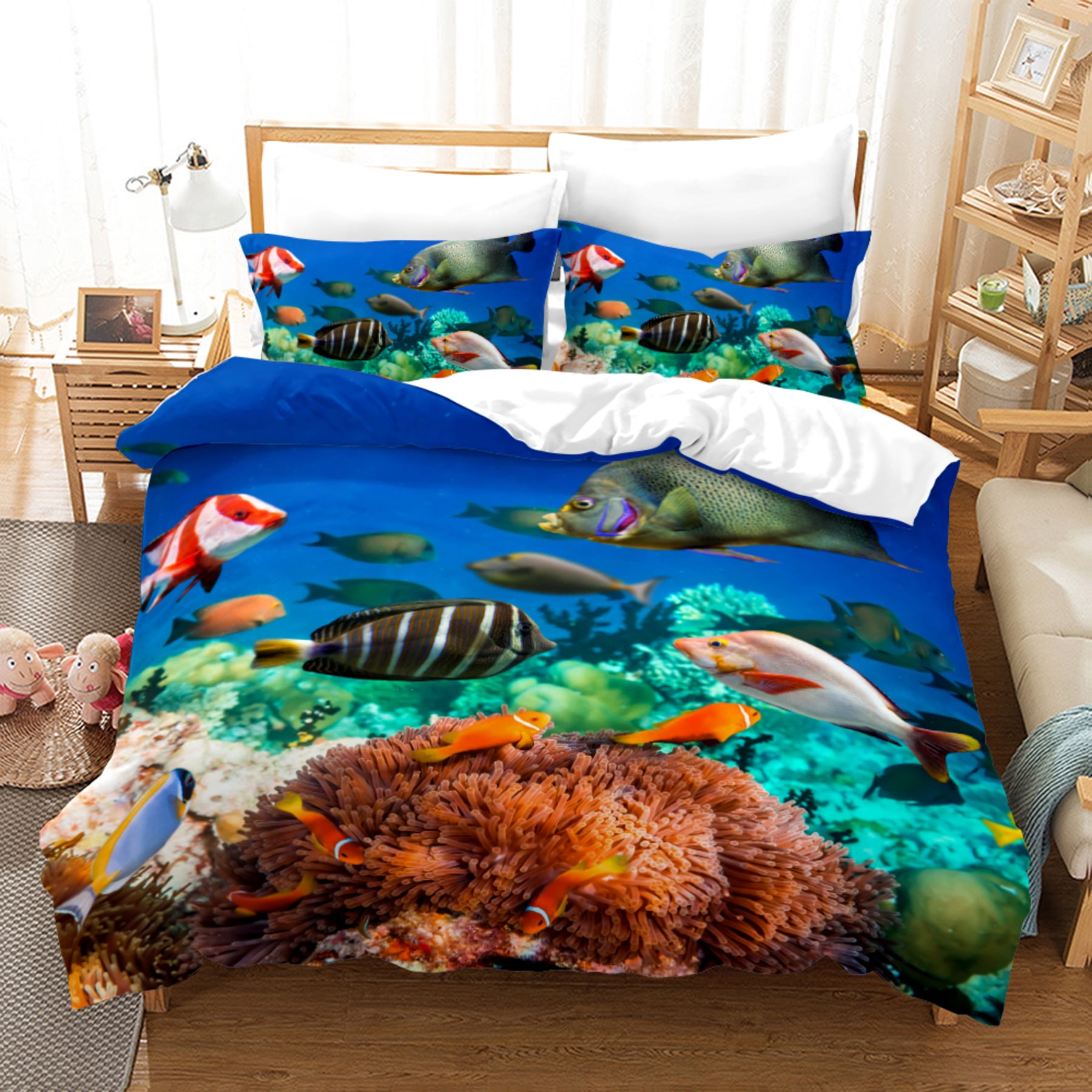 Transform Your Bedroom into an Underwater Paradise with Our Tropical ...