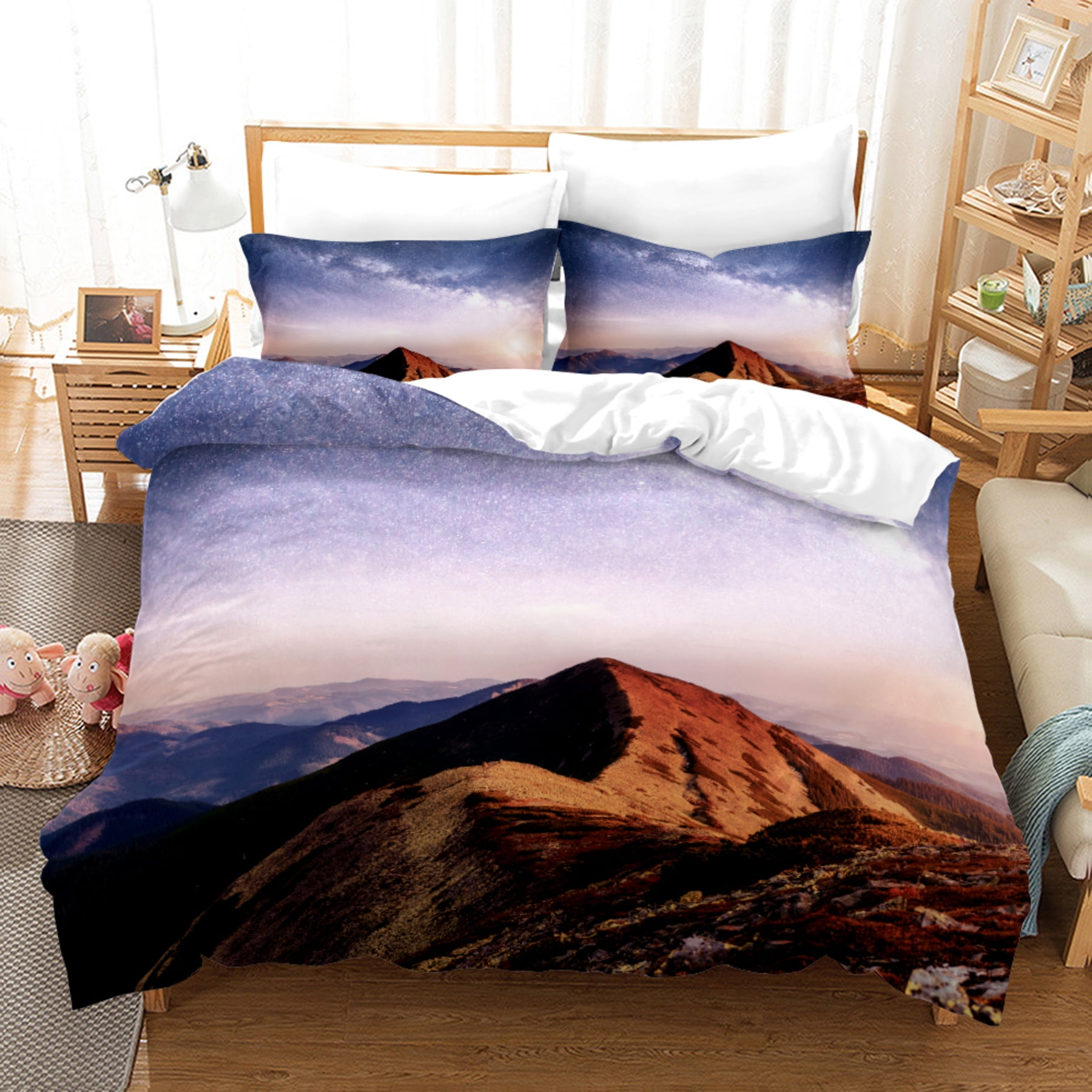 Transform Your Bedroom with Our Stunning Mountain Escape Bedding Set ...