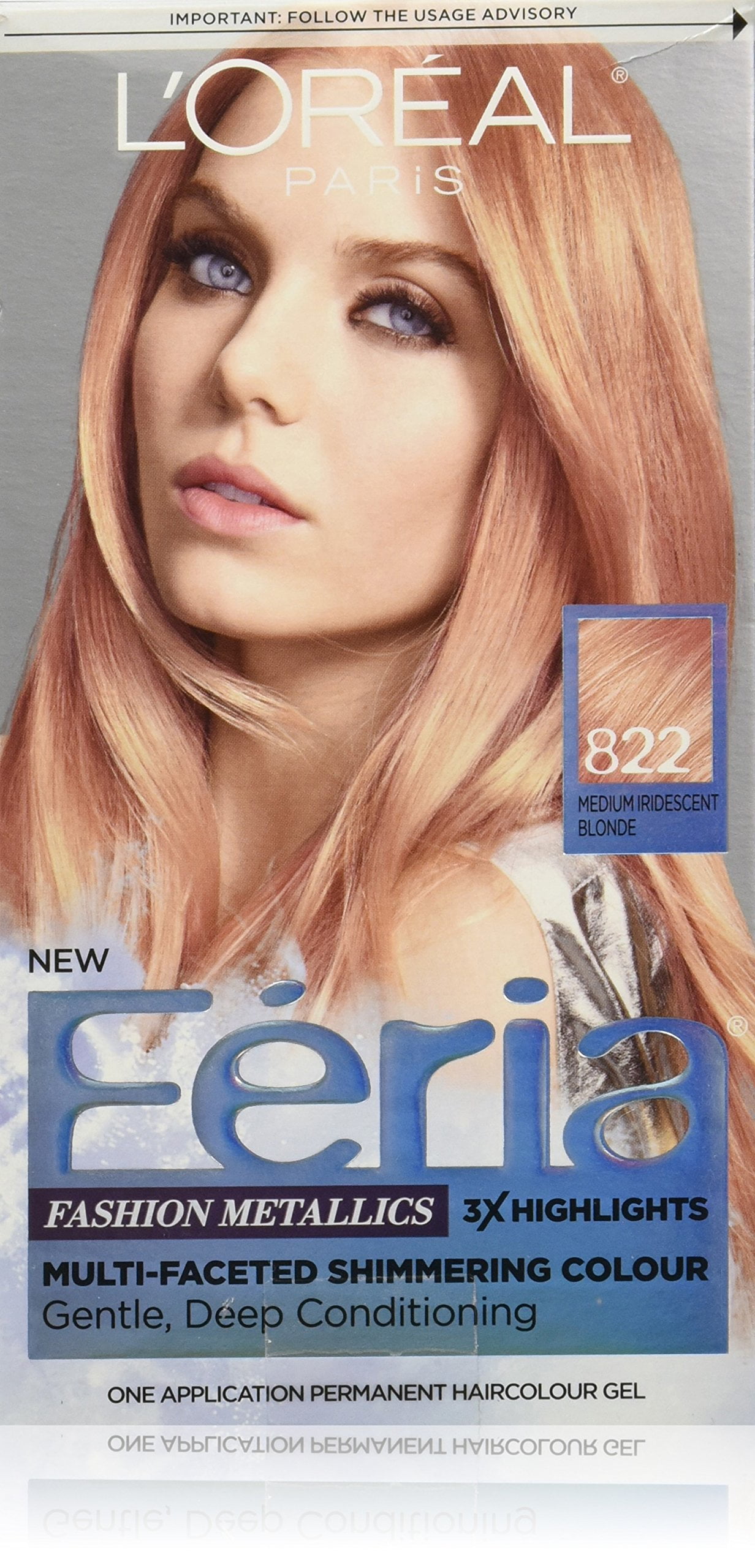 Transform Your Look with L'Oreal Paris Feria Rose Gold Hair Color ...