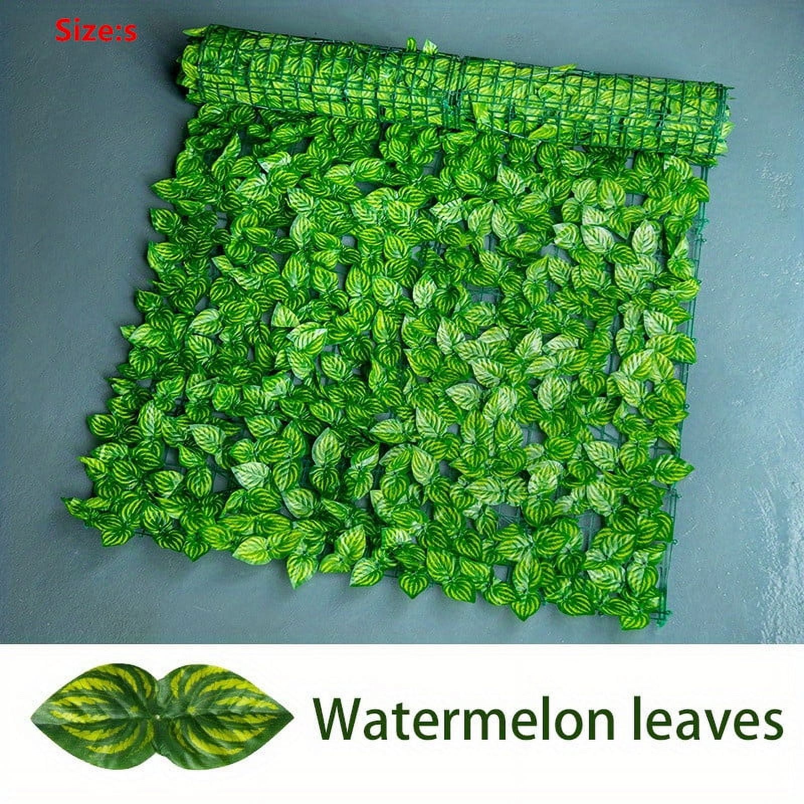 Transform Your Outdoor Garden with our Artificial Faux Ivy Hedge Leaf ...