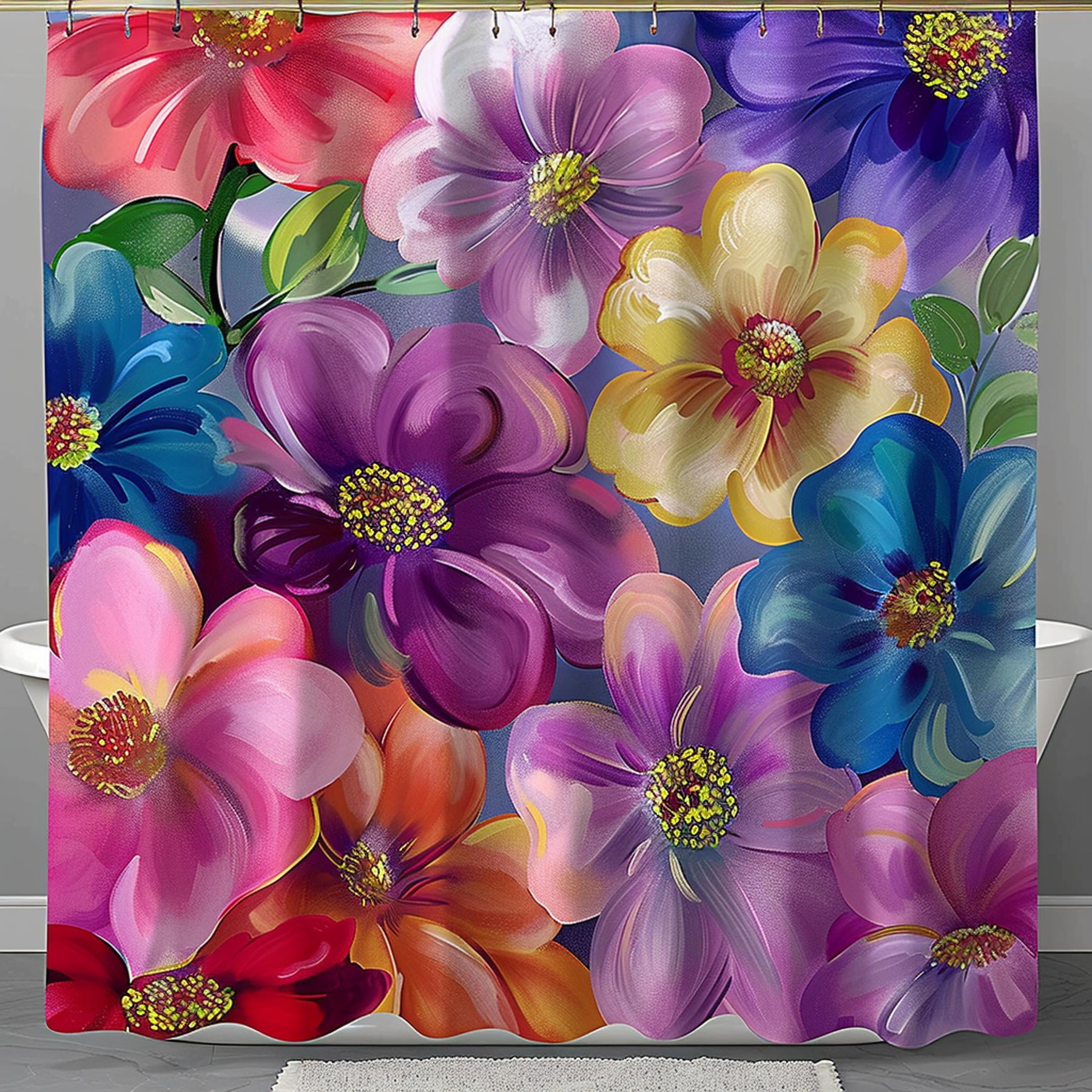 Transform Your Shower into a Blooming Oasis with our Colorful Floral ... Transform Your Shower into a Blooming Oasis with our Colorful Floral ...
