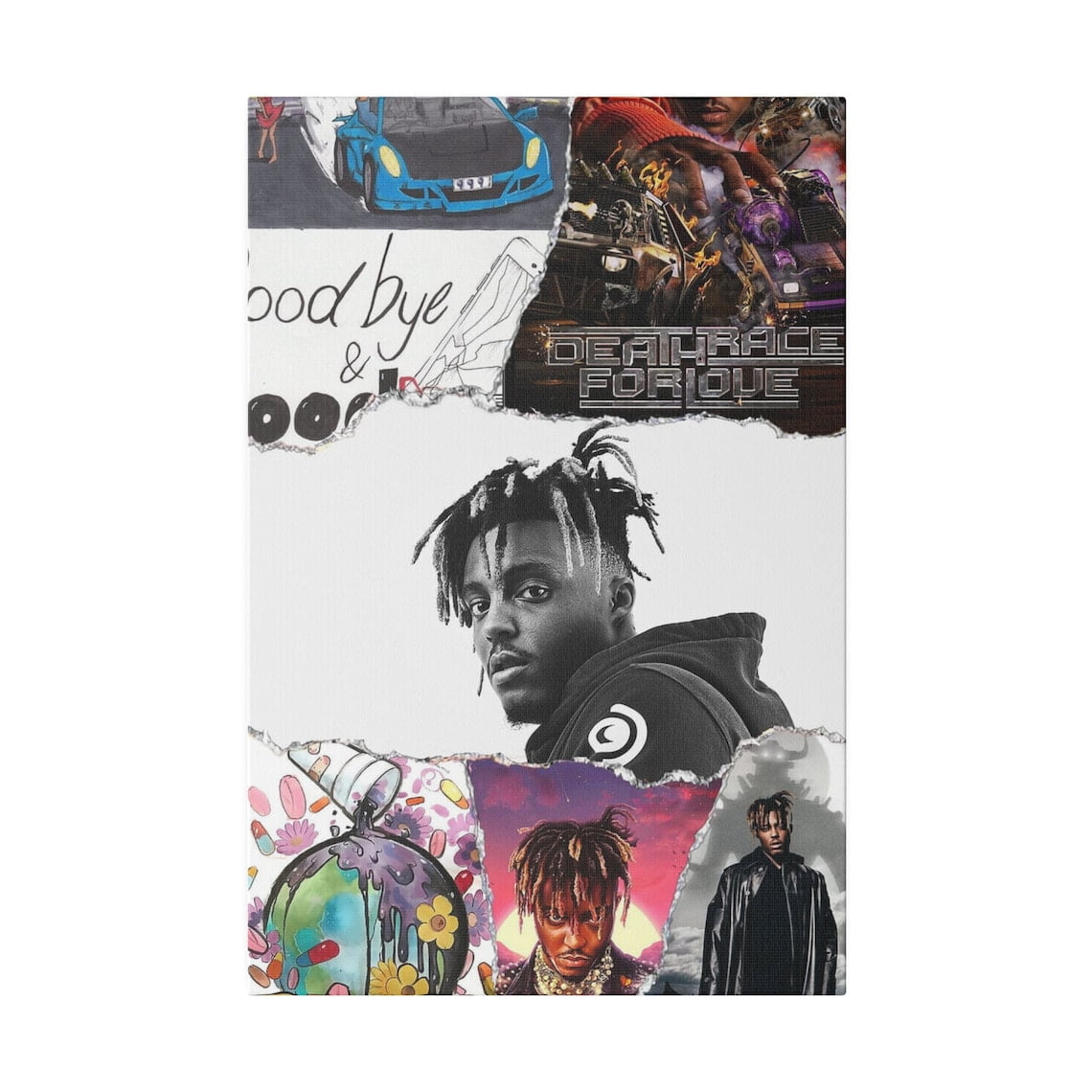 Transform Your Space Stunning Wall Art of Juice WRLD Album Covers ...