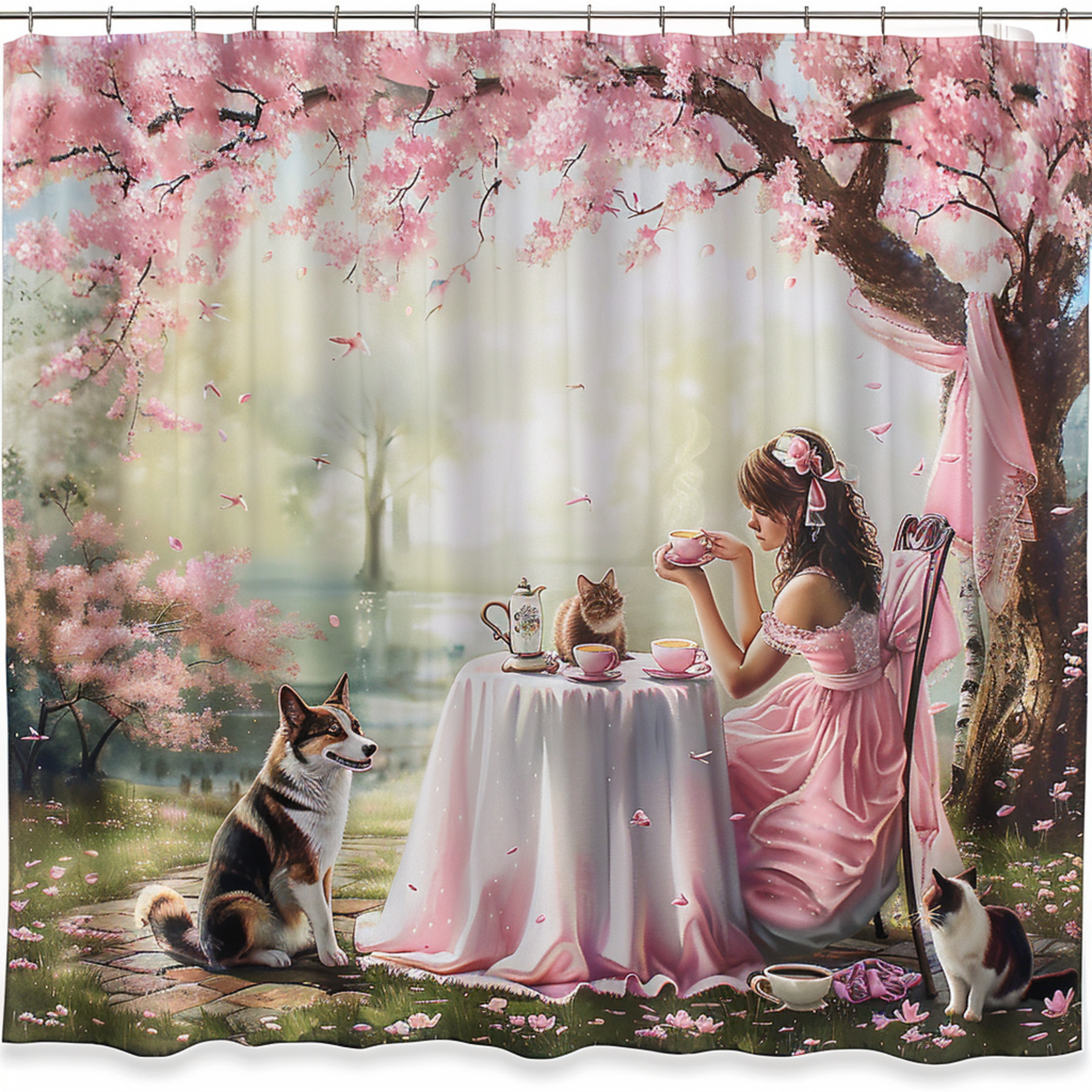 Transform your bathroom into a charming springtime oasis with this ...