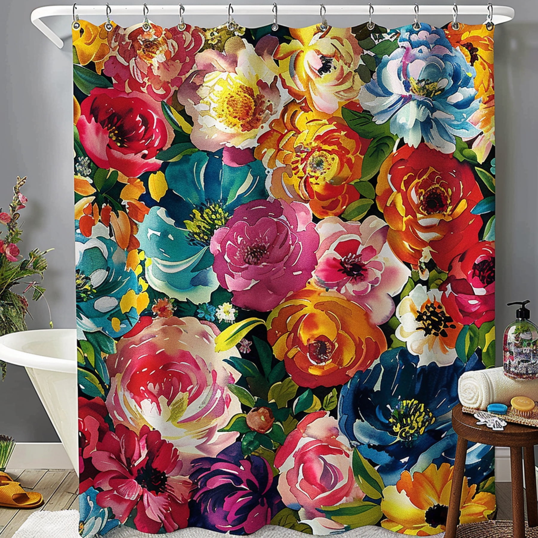 Transform Your Bathroom Into An Art Gallery With Our Stunning Floral