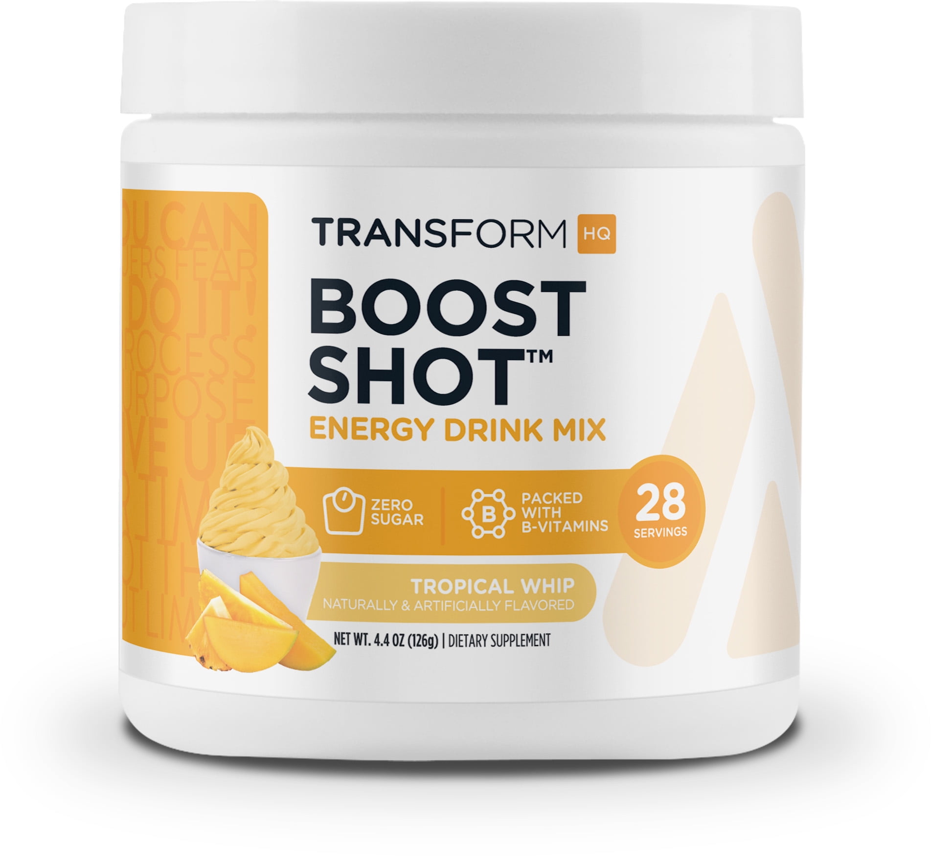 TransformHQ Everyday Boost Shot 28 Servings (Tropical Whip) Supplement ...