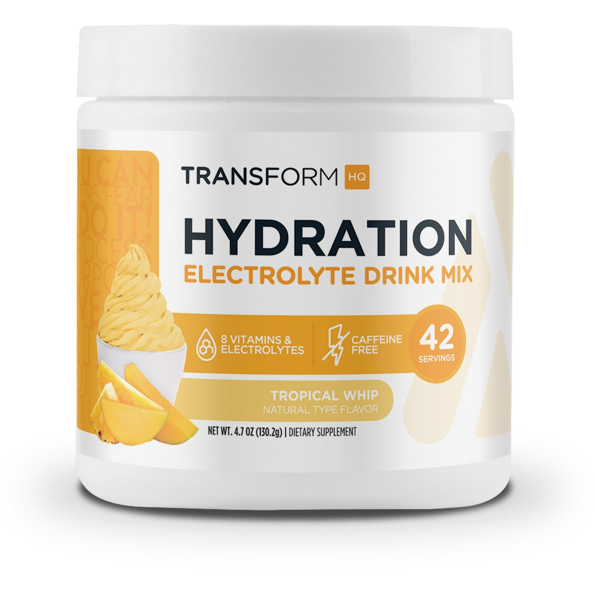TransformHQ Hydration (42 Servings) Tropical Whip - Electrolytes ...