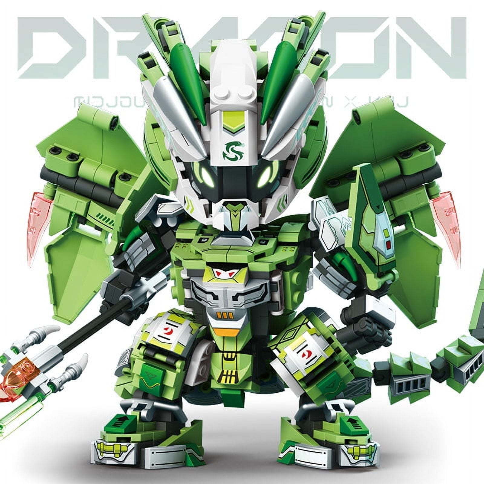 Transformable Robot Zodiac Snake Building Blocks City Series ...
