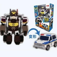 MIRROR Robot Toy Compact Kids Digital Numbers Transforming Robot Action Figure Educational Toy ...