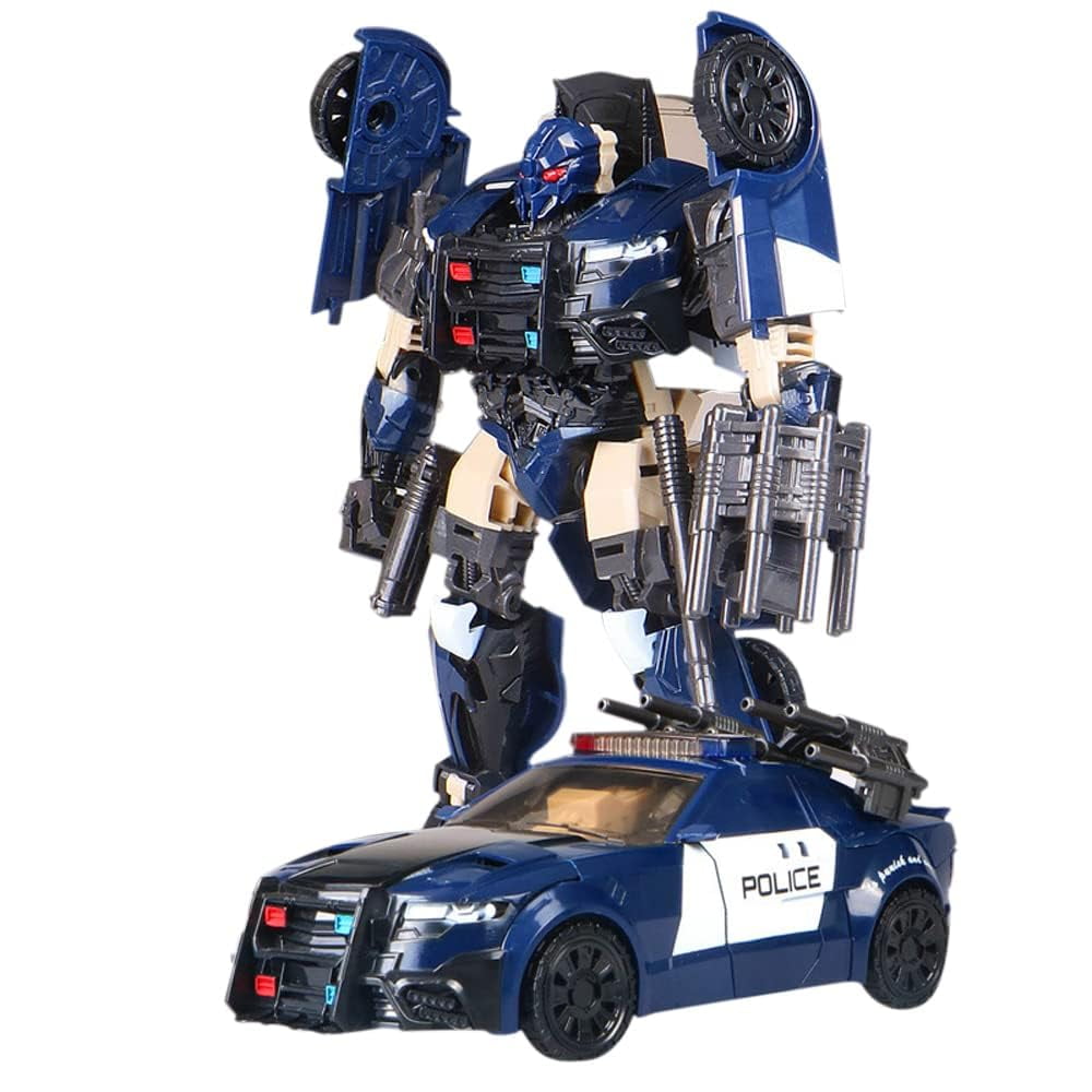 Transformation Barricade Decepticon Police Car Model Robot Toy Action ...