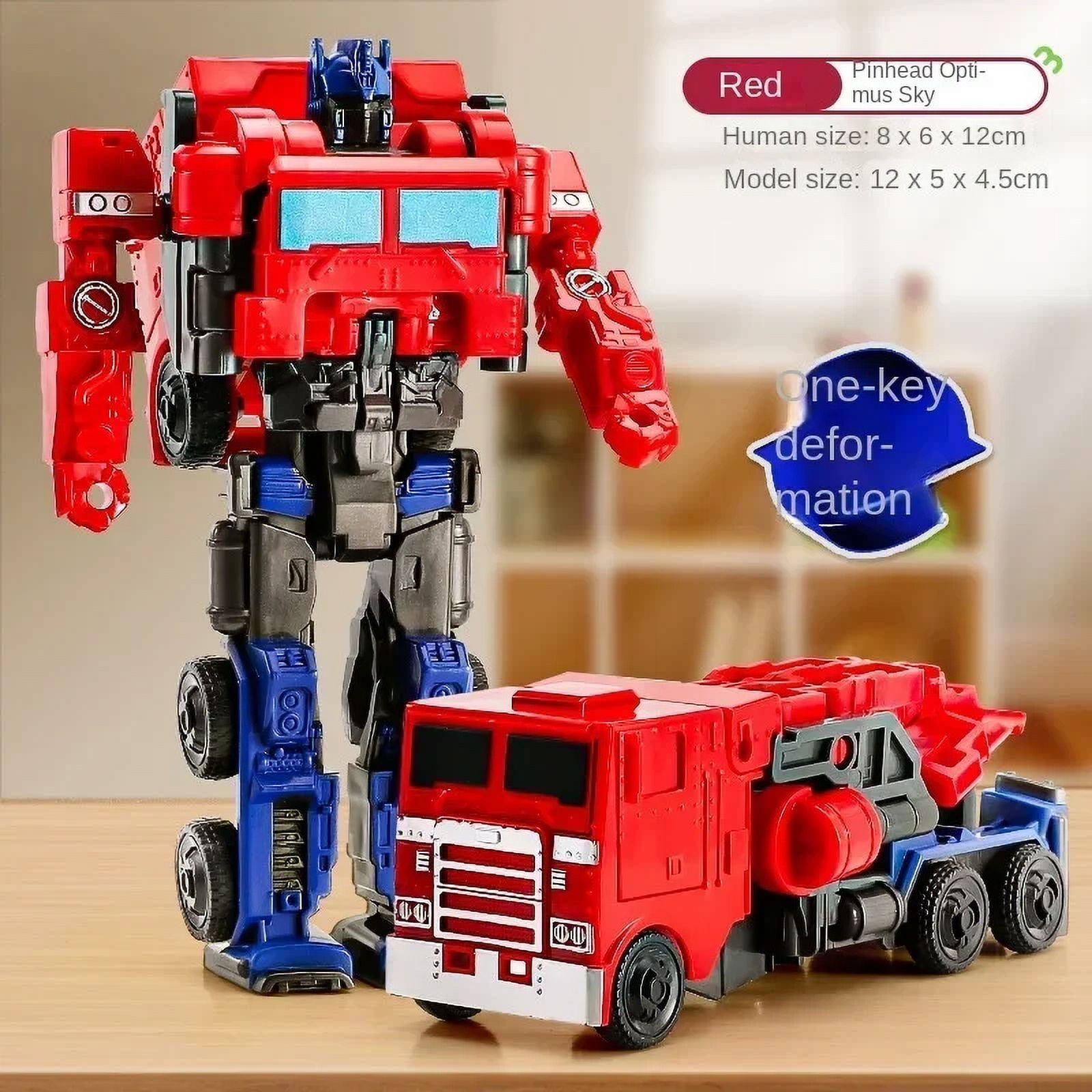 Transformation Car Anime Robot Model One Step Deformation Robot Toy Kid ...