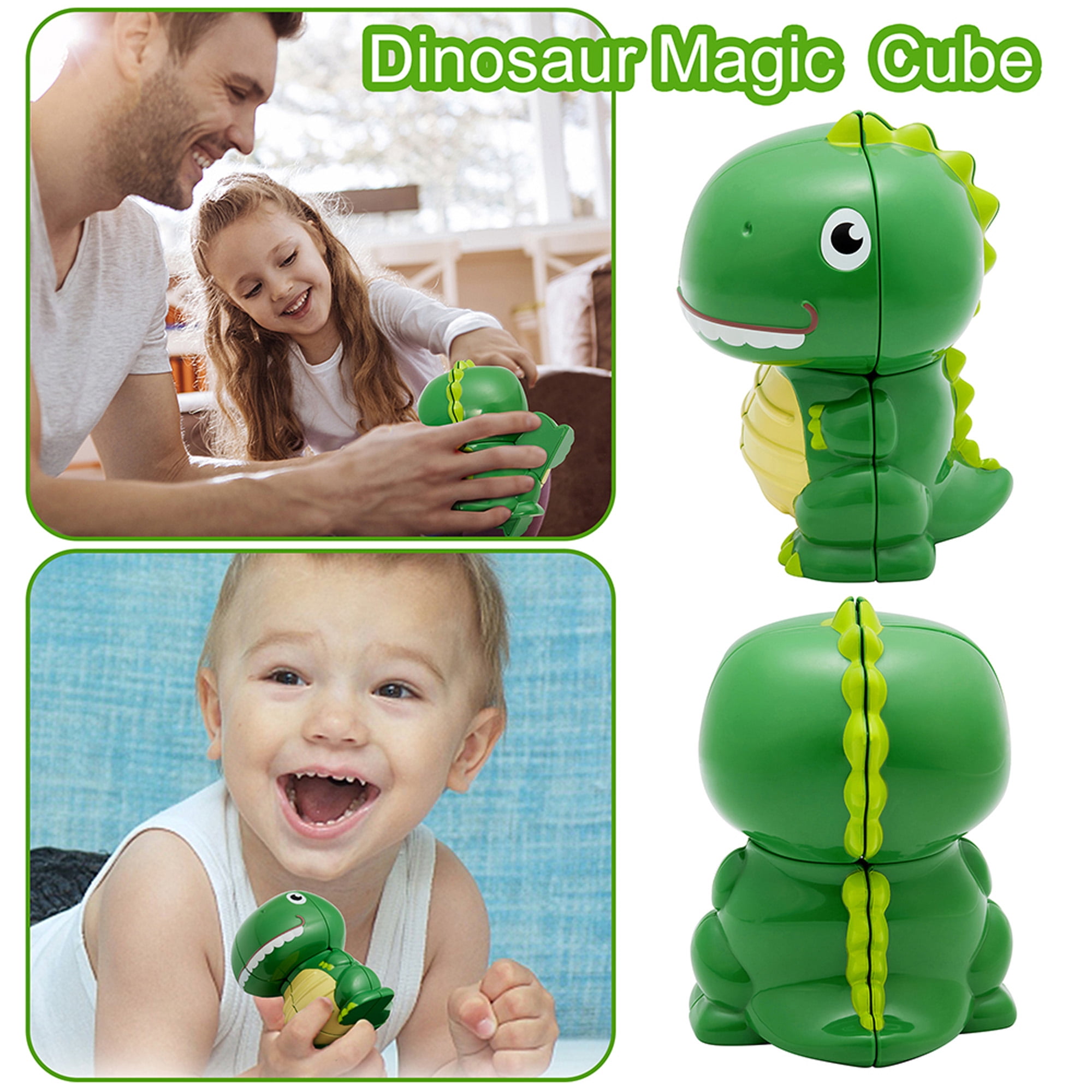 Transformation Puzzle Toys, Dinosaur Magic Cube, Stress & Anxiety ...