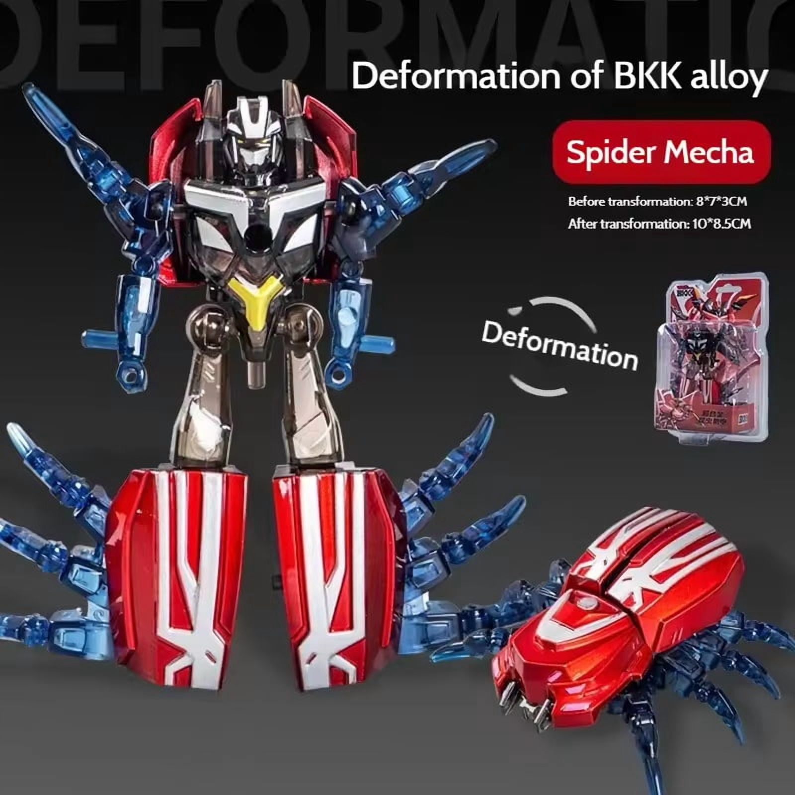 Transformation Robot Toys 2 In 1 Assembly Robot Alloy Mecha Deformation Simulation Insect Beast ...