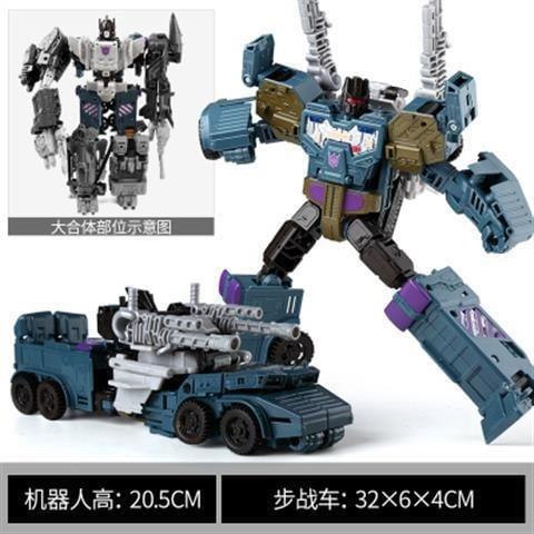 Transformation Robot Toys HZX Defensor Bruticus Superion Devastator IDW ...