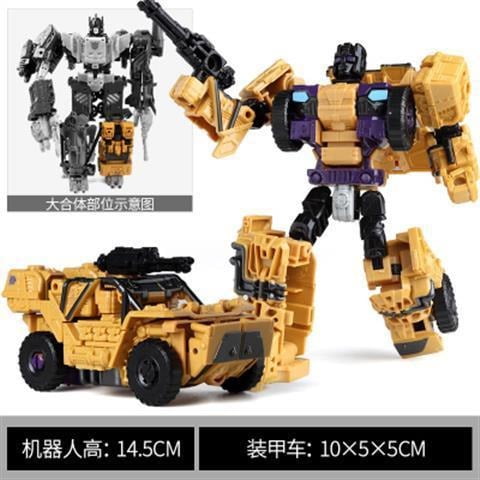 Transformation Robot Toys HZX Defensor Bruticus Superion Devastator IDW ...