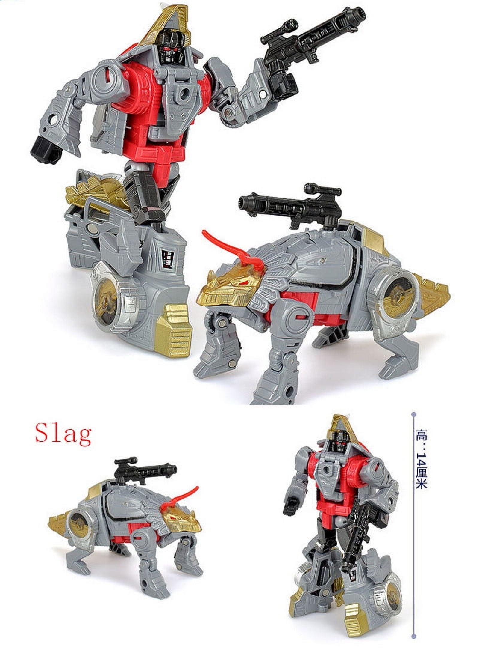 Transformation Toy G1 Dinosaur Dinoking Volcanicus BPF 5IN1 Combination ...