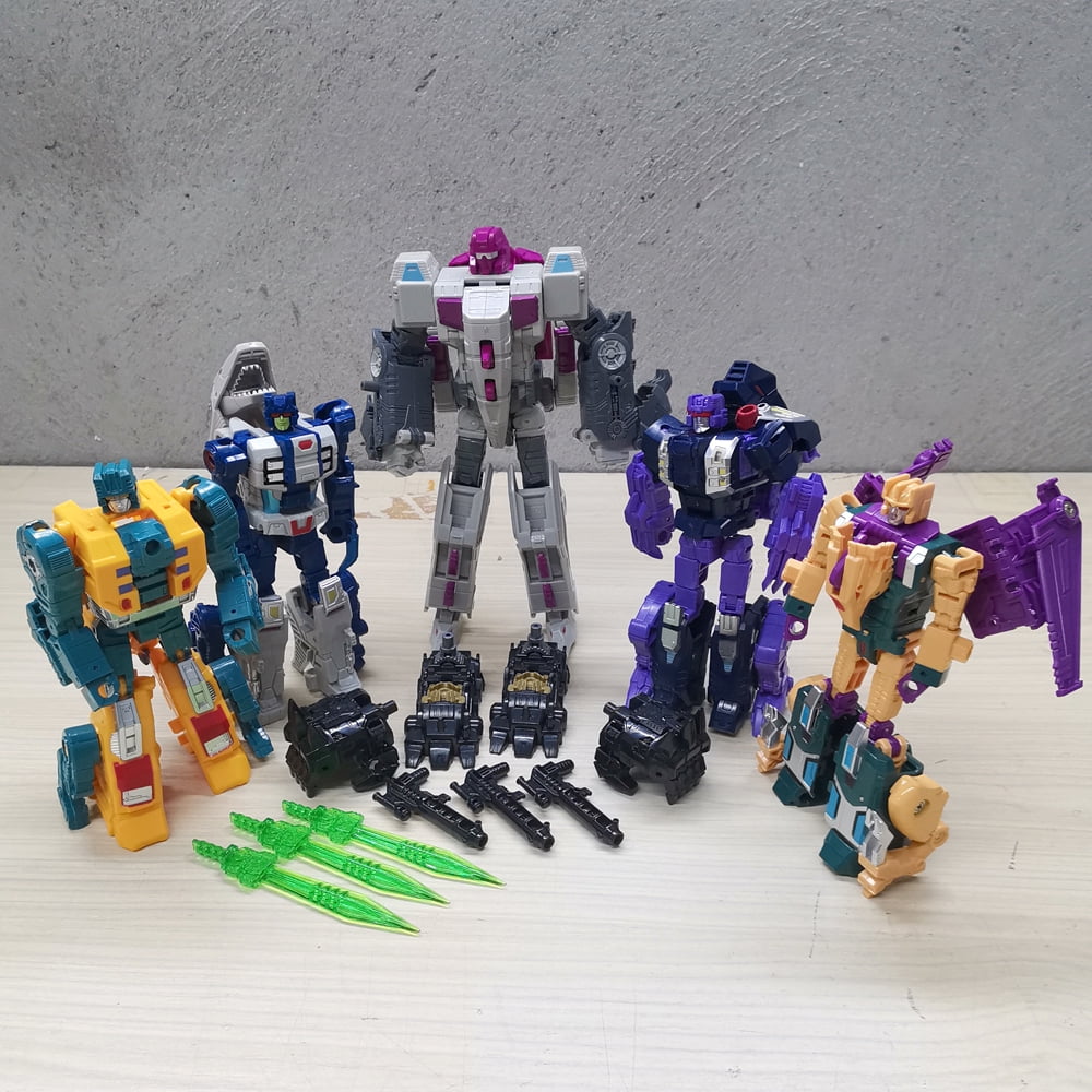 Transformation Toys AOYI BMB Abominus 5IN1 Combiners Hun-Gurrr Blot ...