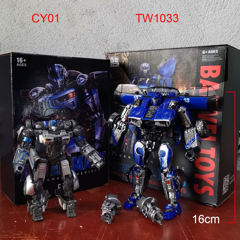 Transformation Toys BAIWEI TW1033 Dropkick Blue Warrior CY01 Mirage SS46 SS105 Car Action Figure ...