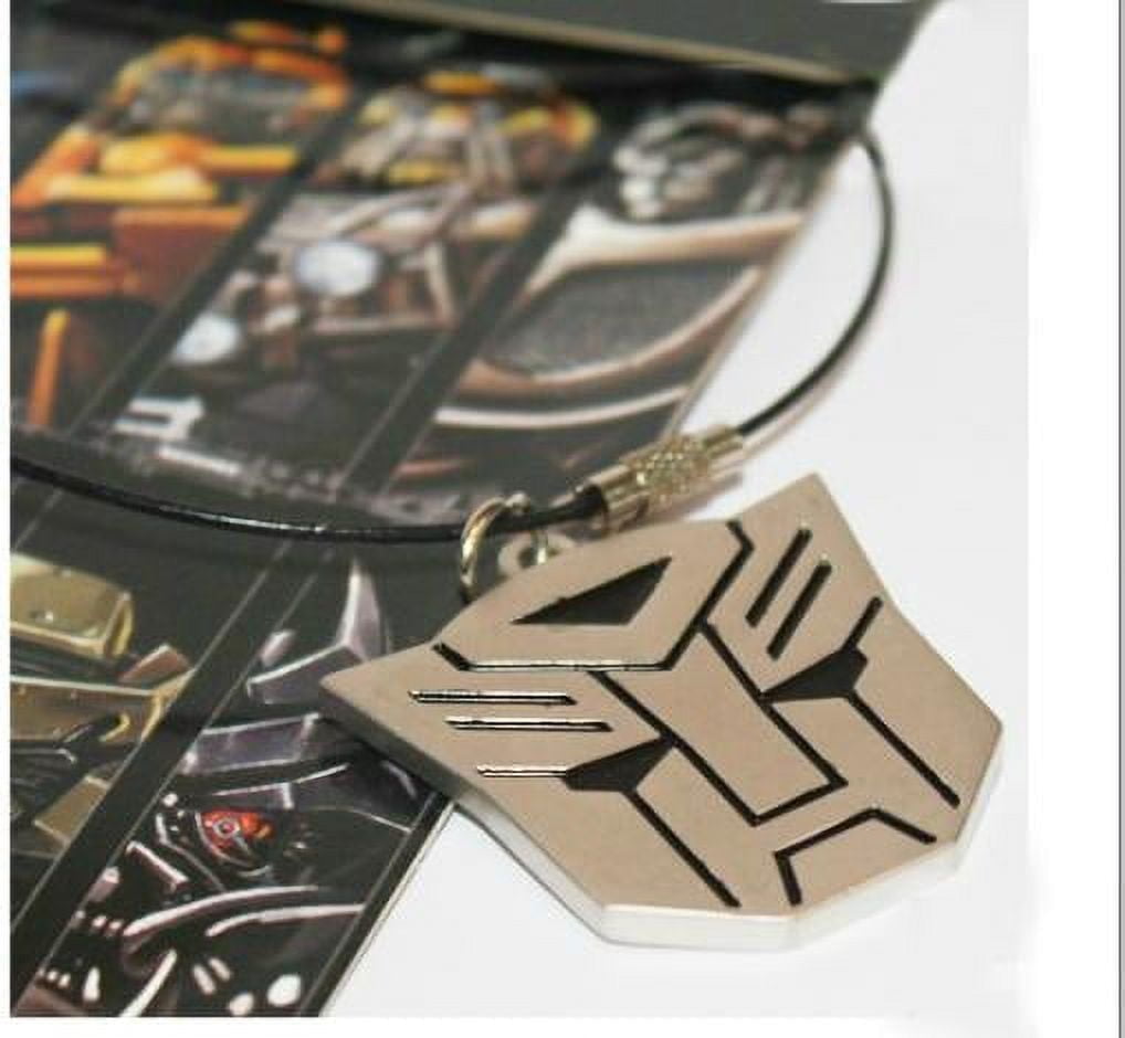 Transformer Autobot Emblem Necklace with Black Chain - Walmart.com