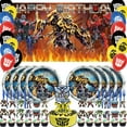 Transformer Party Supplies Plates Decorations Birthday Cake Topper ...