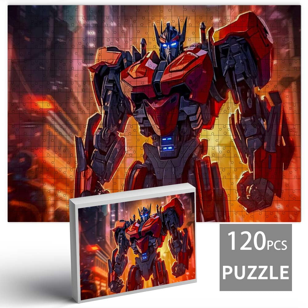 Transformer Puzzles for Adults 120 Pieces Jigsaw Challenging Hard ...