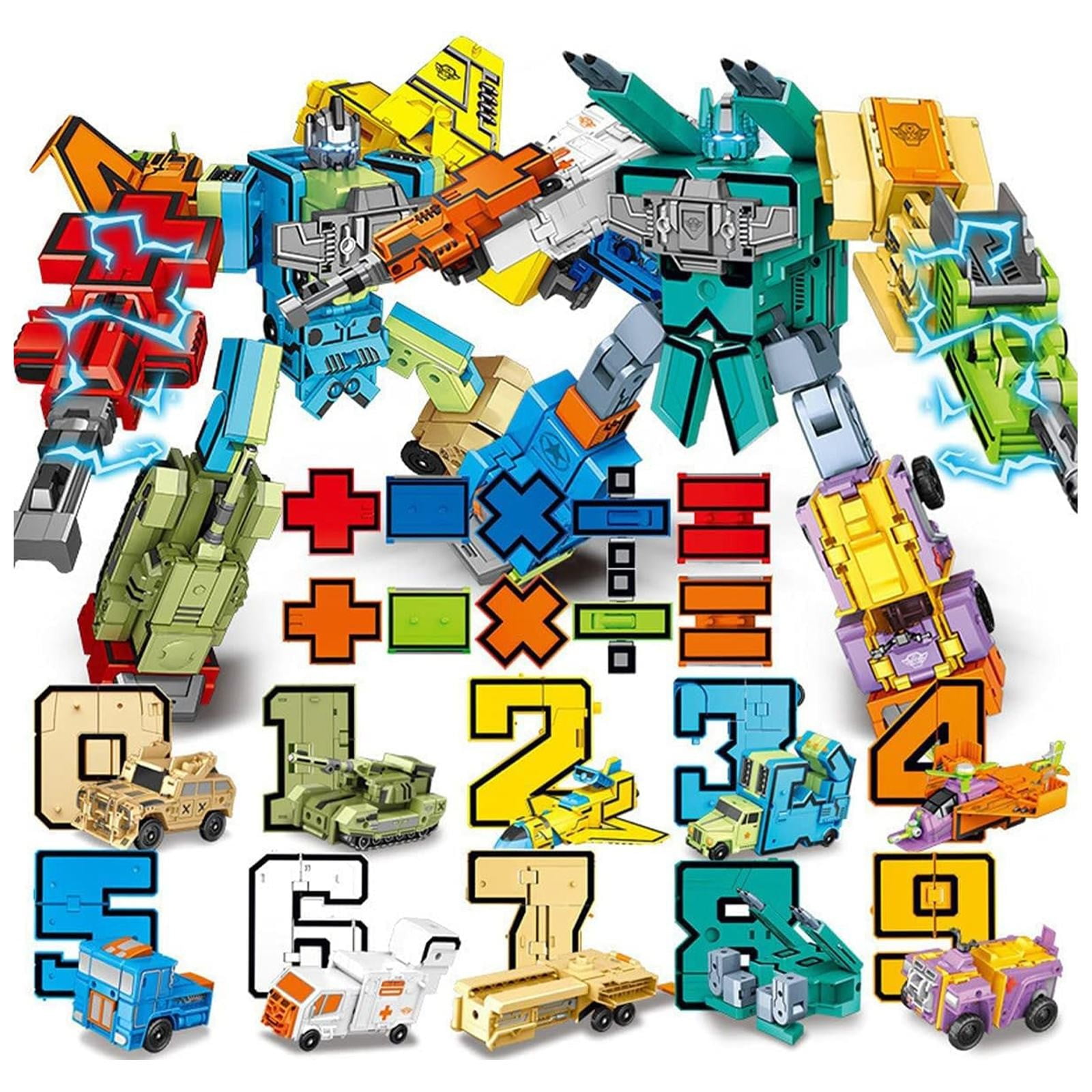 Transformer Robot Number Robots Transforming Action Figure Toys Number ...