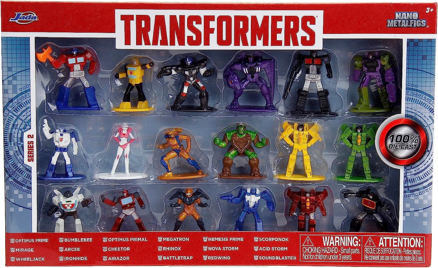 Transformers 1.65" 18-Pack Series 2 Die-Cast Collectible Figures, Hasbro - Walmart.com