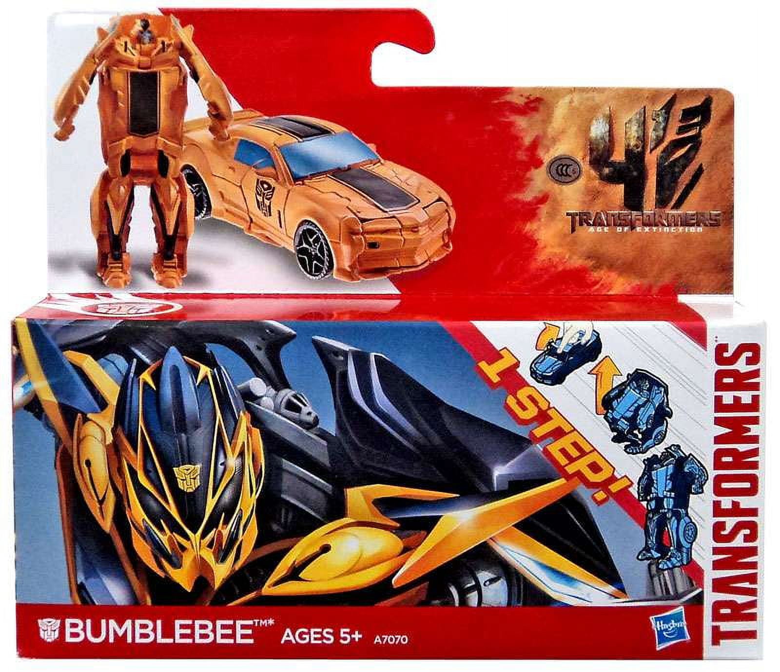 Transformers 1 Step Changer Bumblebee Action Figure (Boxed) - Walmart.com