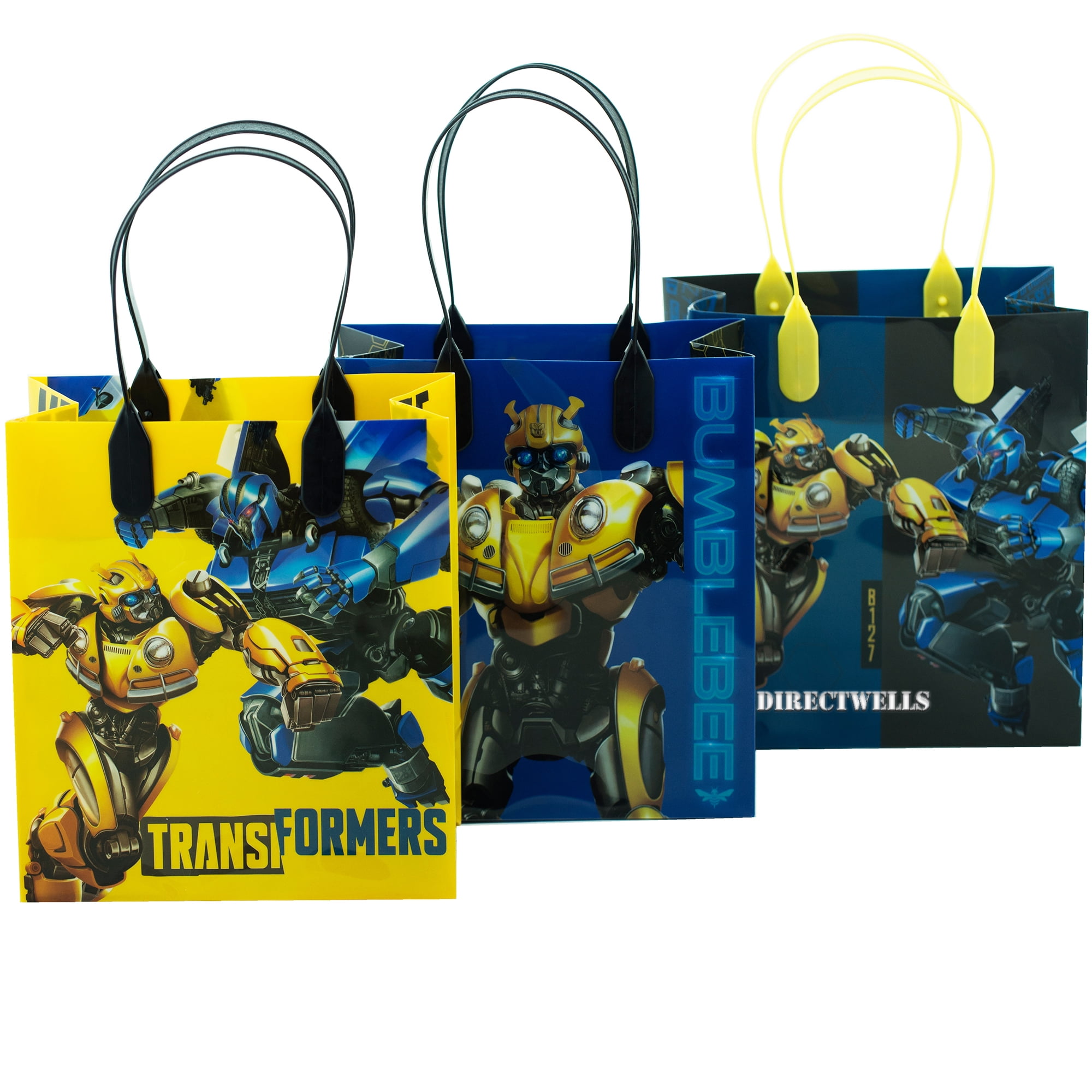 Transformers 12 Party Favor Reusable Goodie Small Gift Bags 6 ...